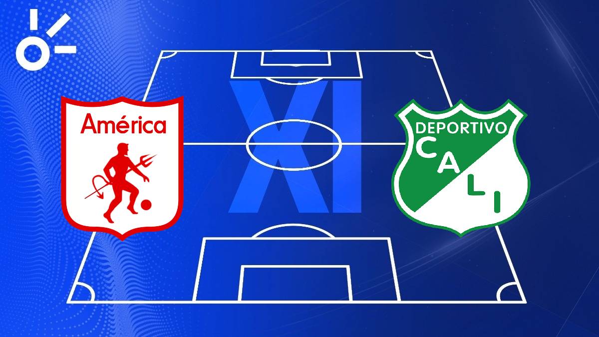 Alineaciones confirmadas de América de Cali vs Deportivo Cali por la ...