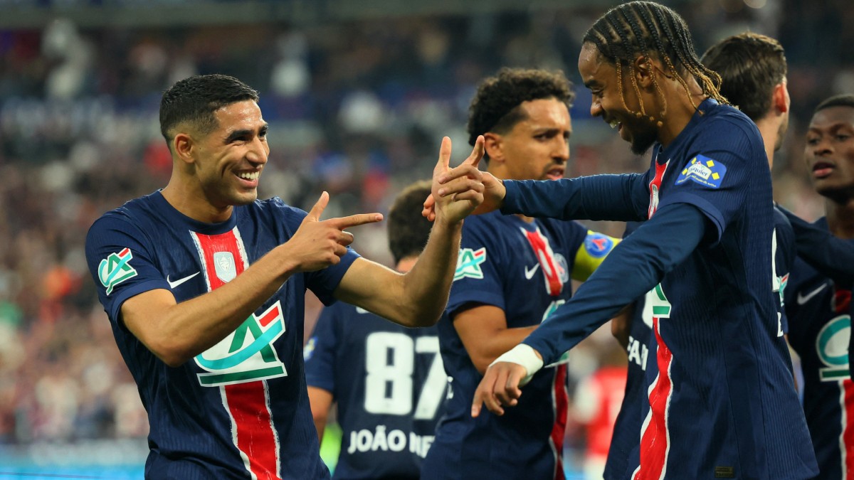 ¡Campeones de Copa! PSG golea al Reims y espera la Champions para ...