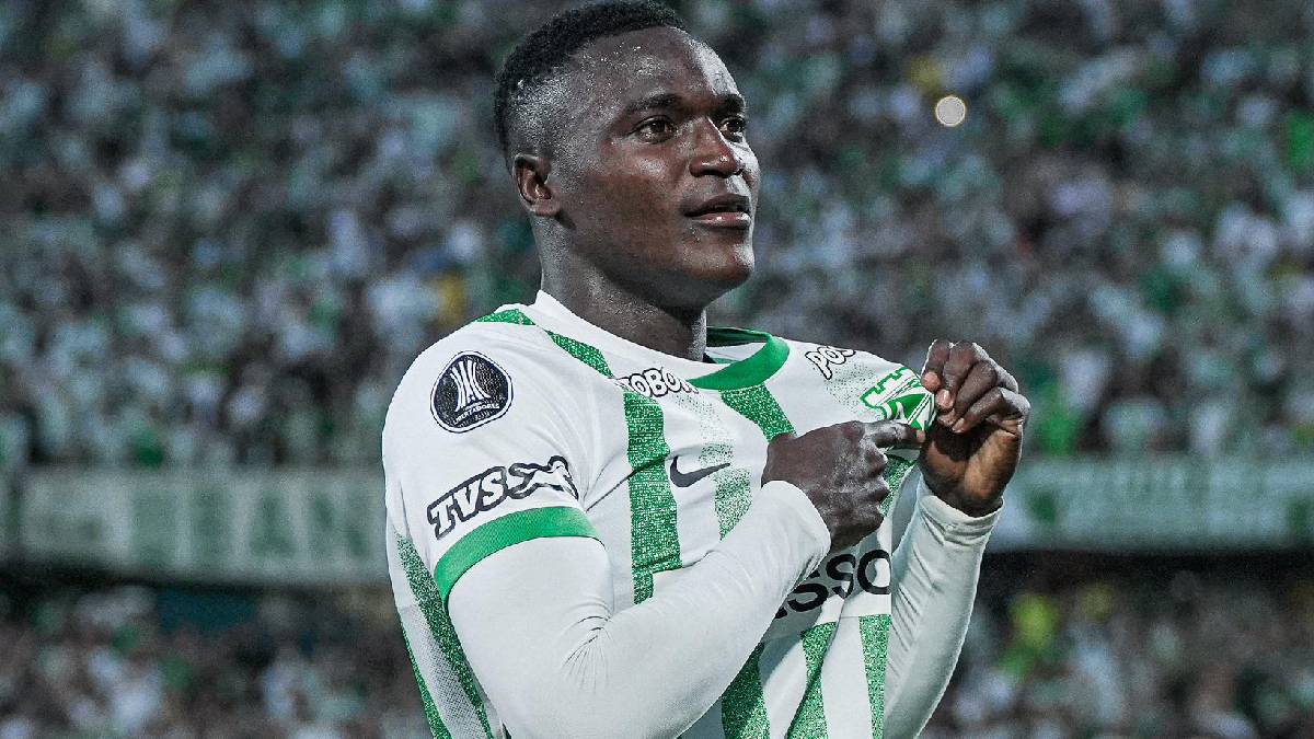 Kevin Viveros, el gol andante de Atlético Nacional en Copa Libertadores ...