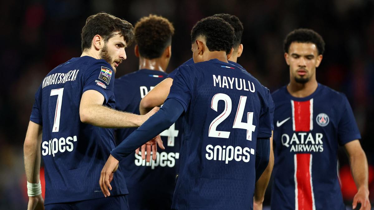 El PSG remonta ante el Auxerre y manda un aviso al Inter de Milán ...