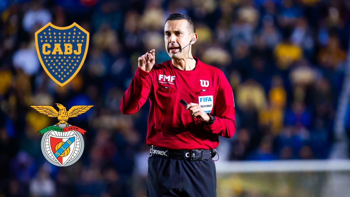 César Ramos Palazuelos pitará el Boca Juniors vs Benfica en el Mundial ...