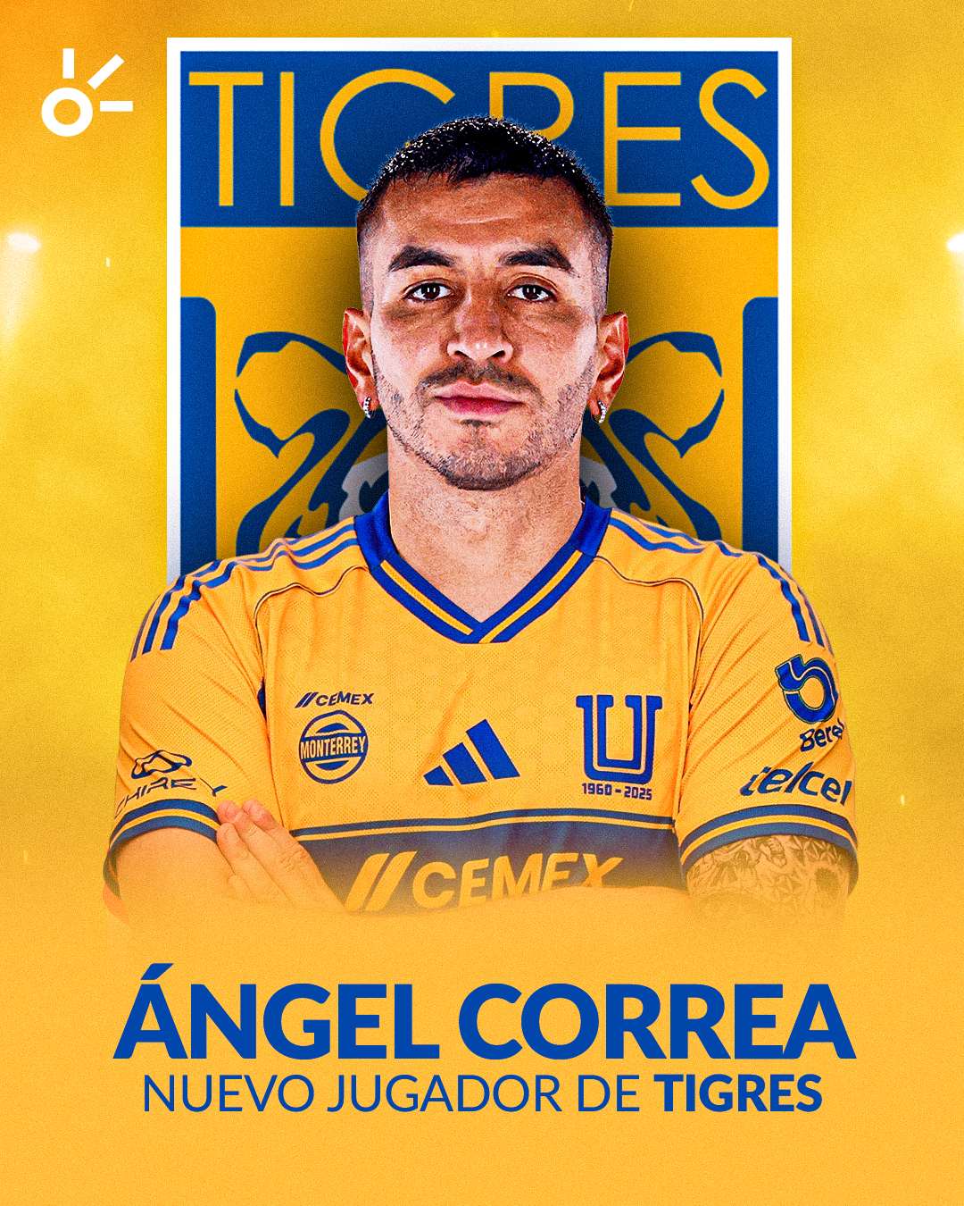 ¡Ángel Correa es nuevo jugador de los Tigres! - ClaroSports