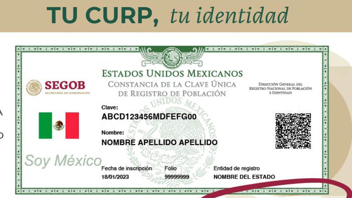 ¿Dónde tramitar la CURP Biométrica en la CDMX a partir del 16 de octubre? - ClaroSports