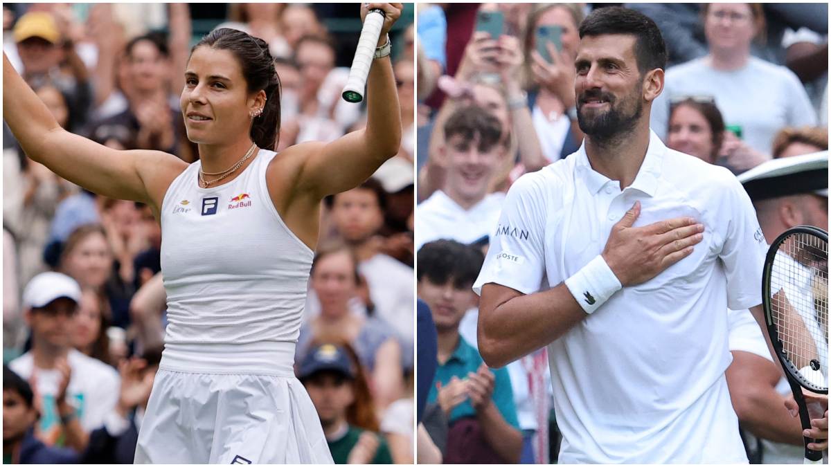 Novak Djokovic alcanza las 100 victorias en Wimbledon y Emma Navarro ...