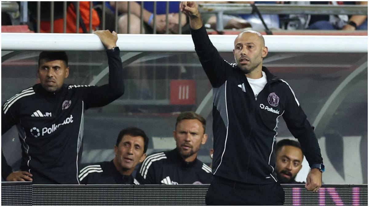 Javier Mascherano advierte que el Inter Miami y la MLS ya estarían a la ...