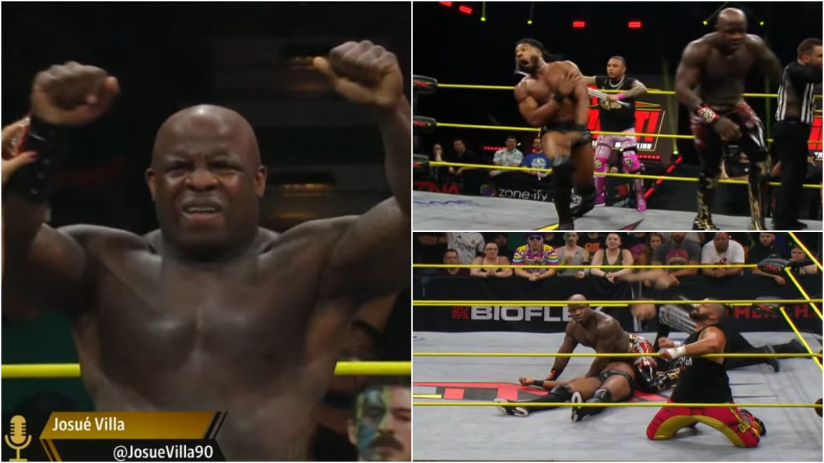 Moose derrota en una intensa batalla a Trick Williams tras un error de JC Navarro - ClaroSports