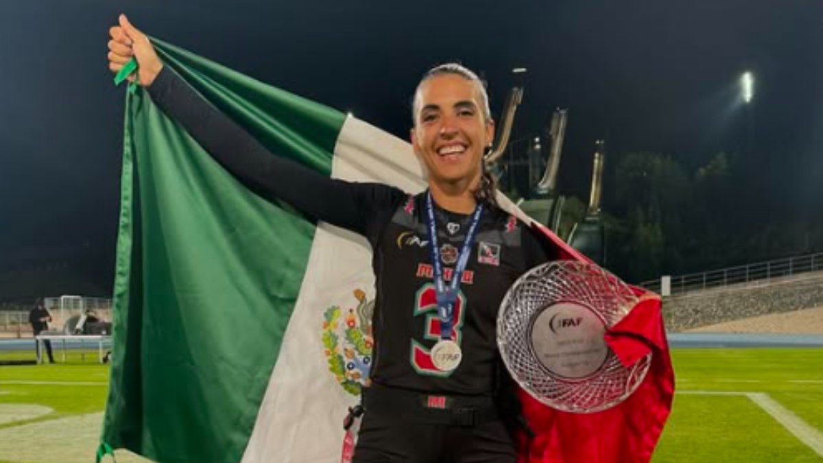 Silvia Contreras, de querer ser porrista, a capitana del flag football ...
