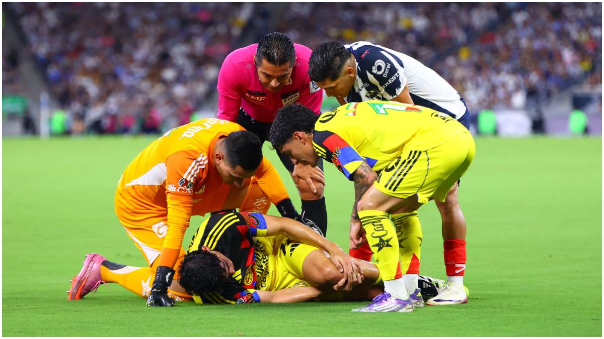 América confirma el peor pronóstico: Dagoberto Espinoza sufre una lesión de ligamento cruzado ...