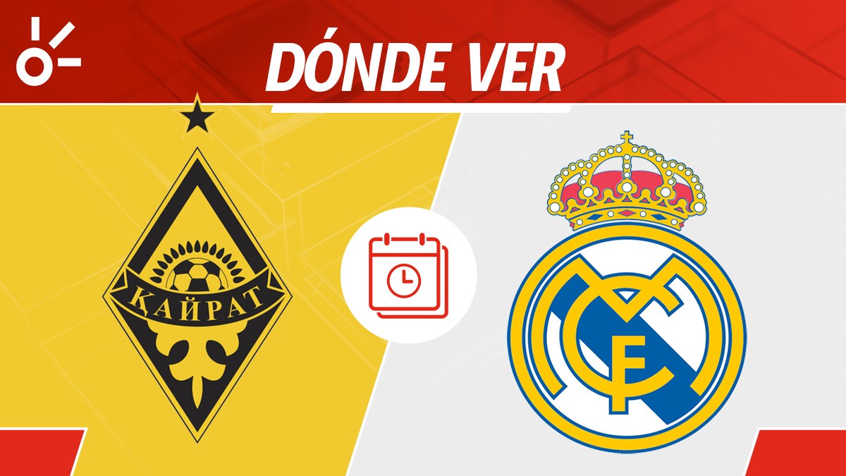Kairat vs Real Madrid en vivo: horario y dónde ver la Champions League 2025 - ClaroSports