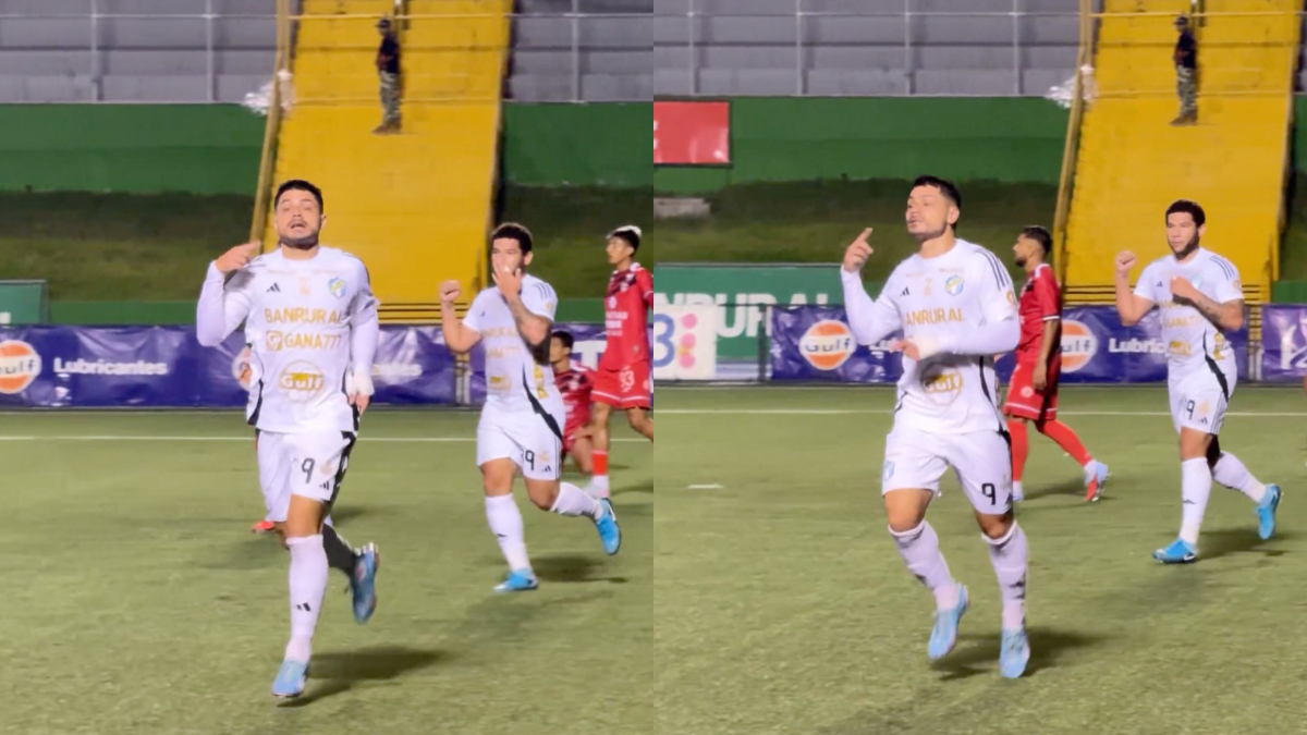 El polémico festejo de Lom en el gol del triunfo: ¿a quien fue dirigido...a Tena? - ClaroSports