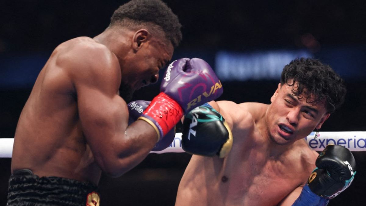 ¡Espectáculo en Las Vegas! Lester Martínez empata con Christian Mbilli ...