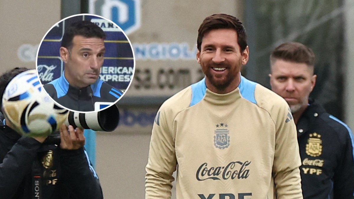 El Scaloni más emotivo previo al último juego eliminatorio de Messi en Argentina - ClaroSports