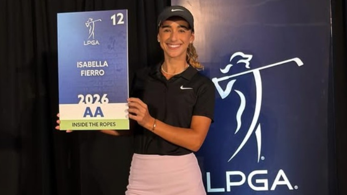 La golfista mexicana Isabella Fierro recupera su tarjeta LPGA para 2026 - ClaroSports