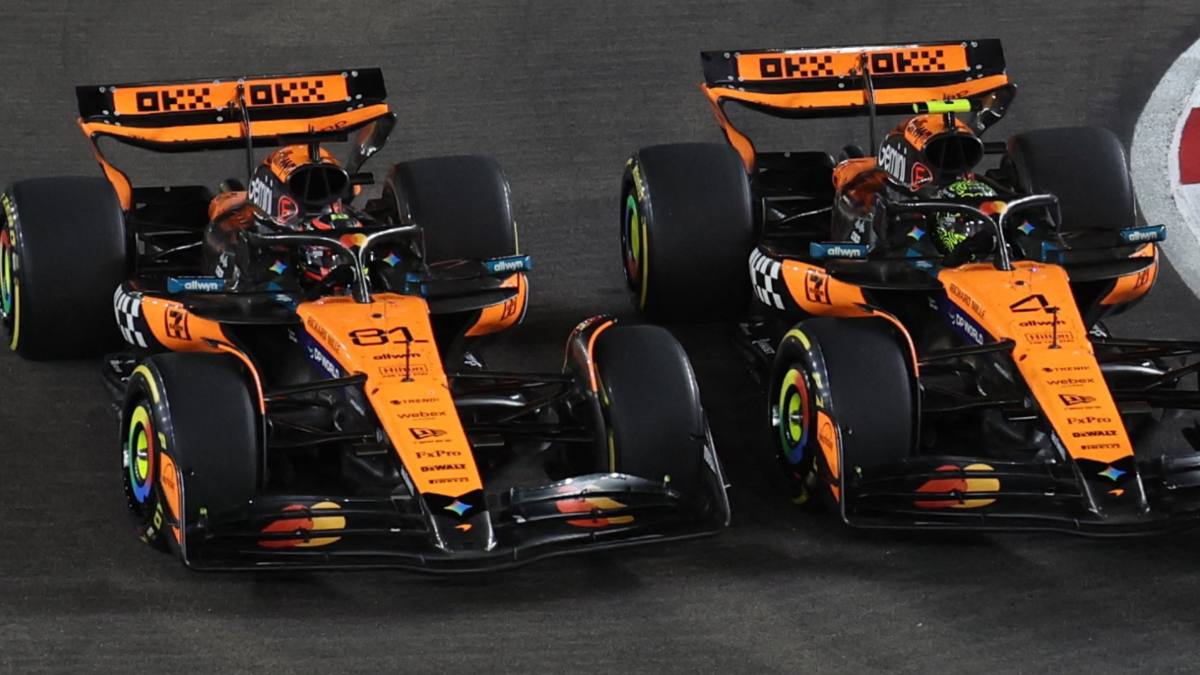 El GP de Singapur, el inicio de la rivalidad Piastri vs Norris por el ...