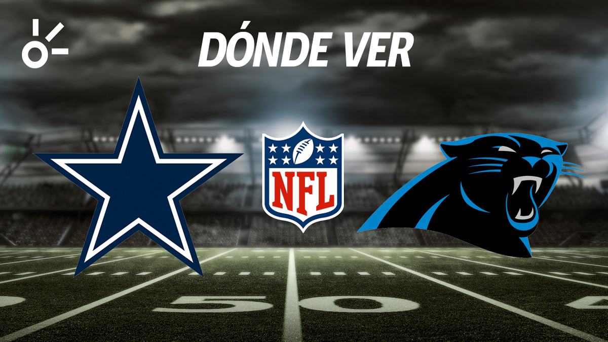 ¿A qué hora y dónde ver el juego de Dallas Cowboys vs Carolina Panthers?