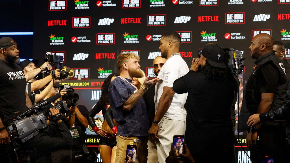 Anthony Joshua deja claro que no se guardará nada frente a Jake Paul ...