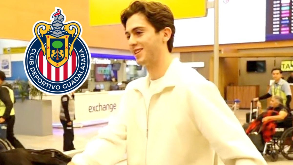 Brian Gutiérrez llega a Guadalajara para firmar con Chivas como primer ...