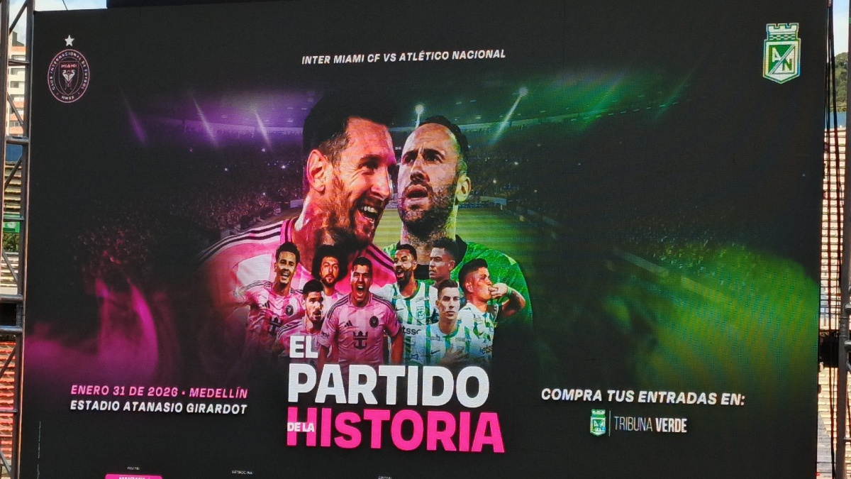 Oficial: Atlético Nacional y el Inter Miami jugarán amistoso en ...