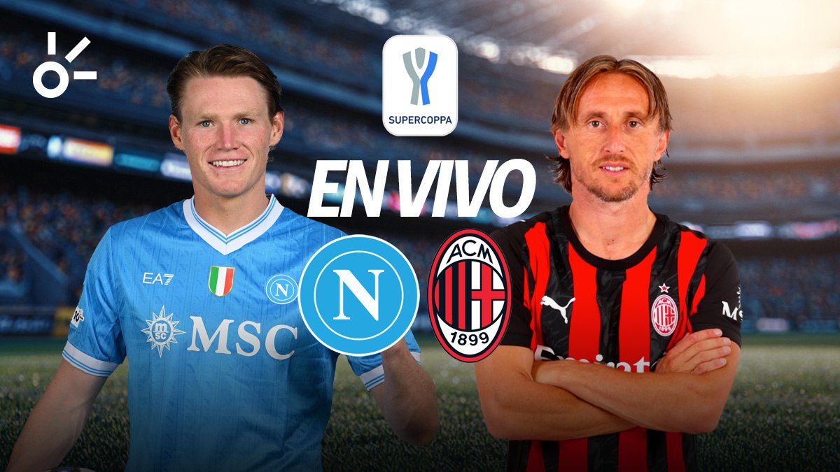 Napoli vs Milan: ¿Quién ganó el partido de la Supercopa de Italia?