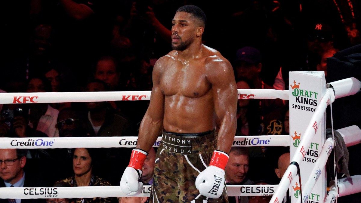 Anthony Joshua analiza dejar el boxeo tras accidente que marcó su vida ...