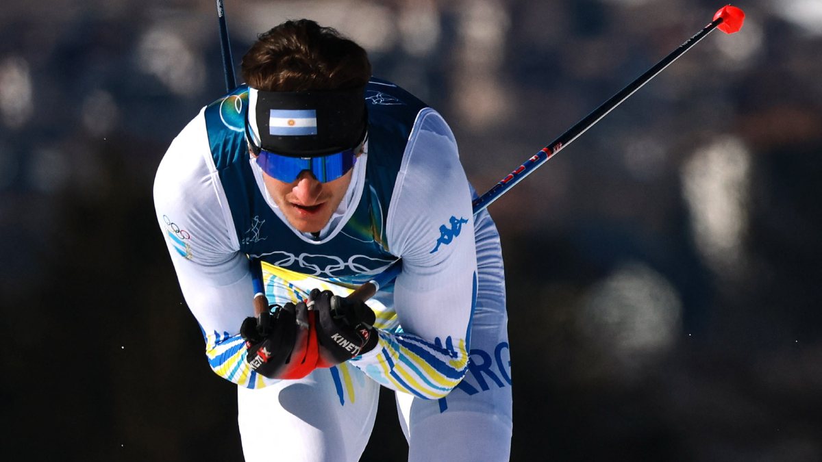 Franco dal Farra lidera la representación latina en los 10 km del esquí ...