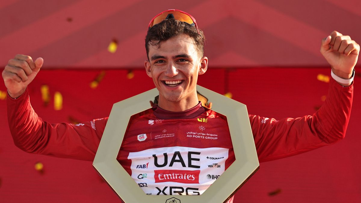 Isaac del Toro tras ser campeón del UAE Tour 2026: "Es muy bonito ganar ...