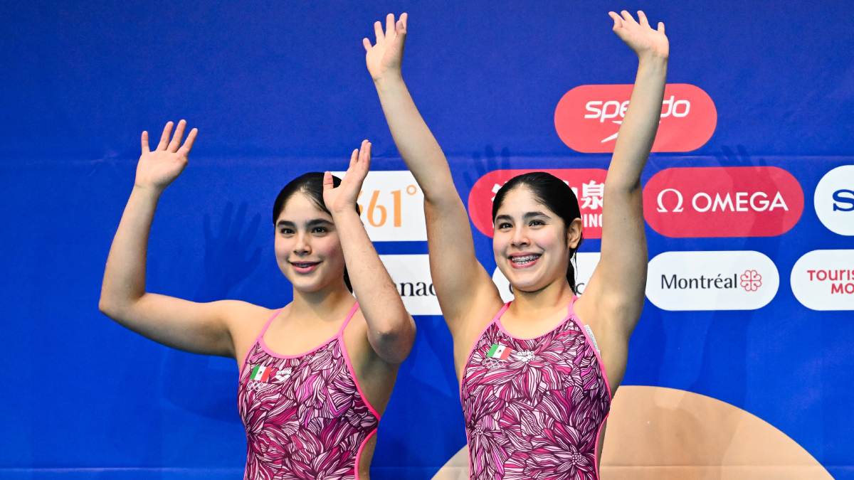 ¡Bronce para México! Mía y Lía Cueva se suben al podio en la Copa del ...