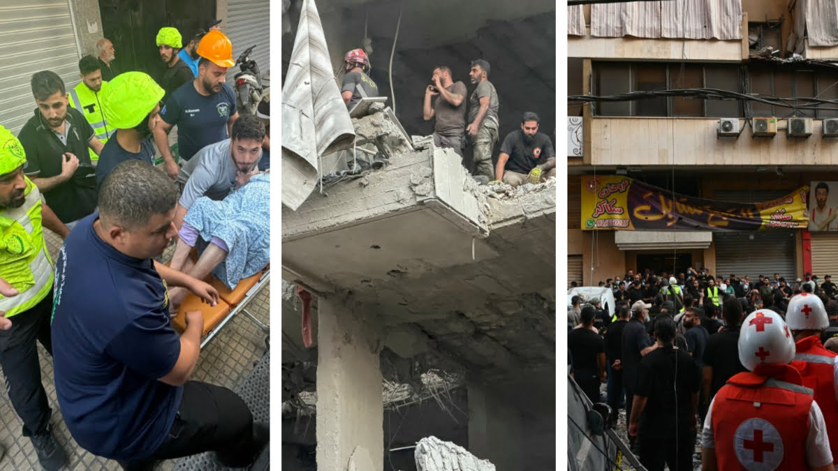 Israel lanza mortal ataque en Beirut; difunden videos - UnoTV