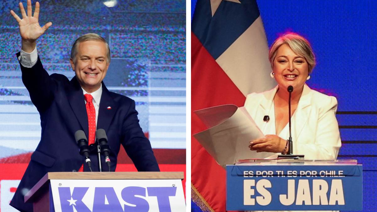 Jara y Kast avanzan a la segunda vuelta del 14 de diciembre - UnoTV