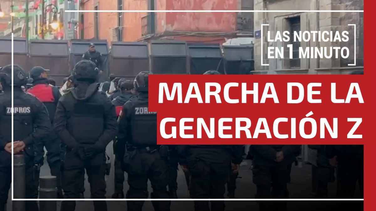 Noticias de hoy 14 de noviembre de 2025, en un minuto, hasta las 19:00 horas - UnoTV