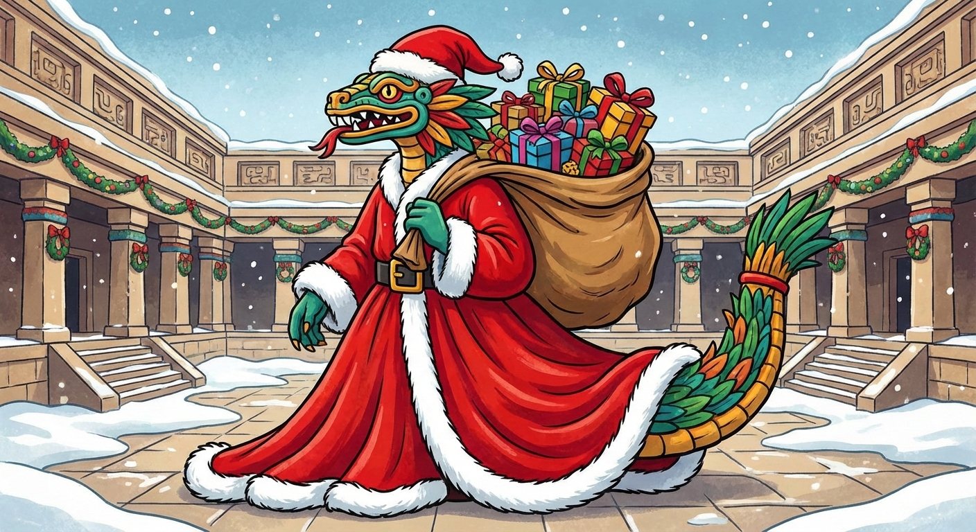 La vez que México cambió en Navidad a Santa Claus por Quetzalcóatl - UnoTV