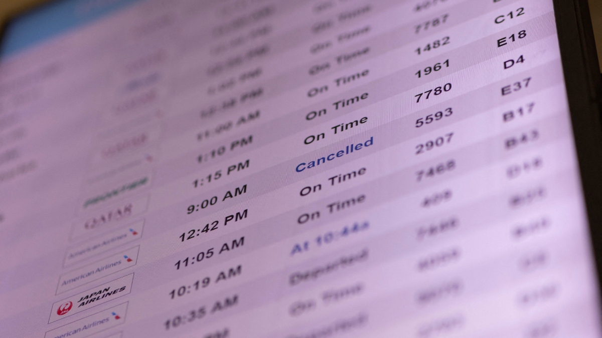 ¿Vuelas a EE. UU.? Tormenta invernal provoca cierre de aeropuertos y ...