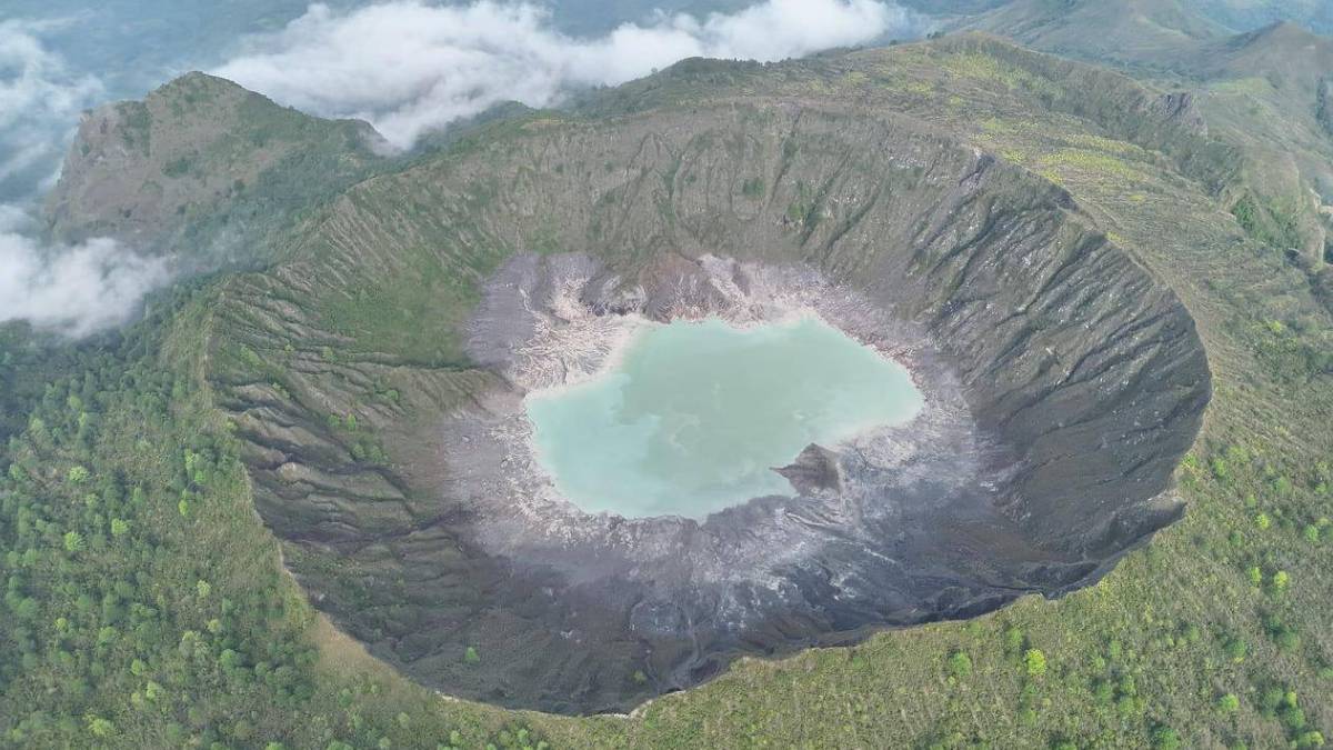 Imágenes del volcán Chichonal que mantiene en alerta a Chiapas - UnoTV