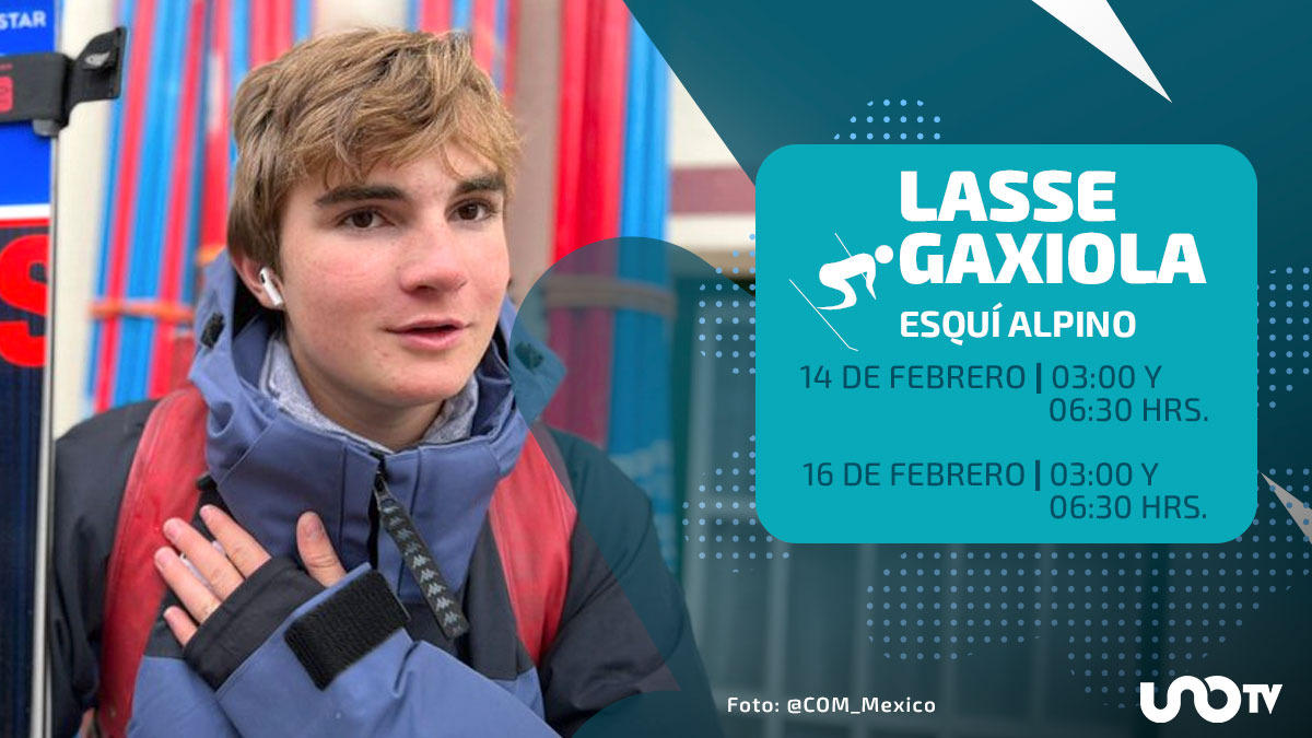 Lasse Gaxiola hace historia: es el mexicano más joven en competir en ...