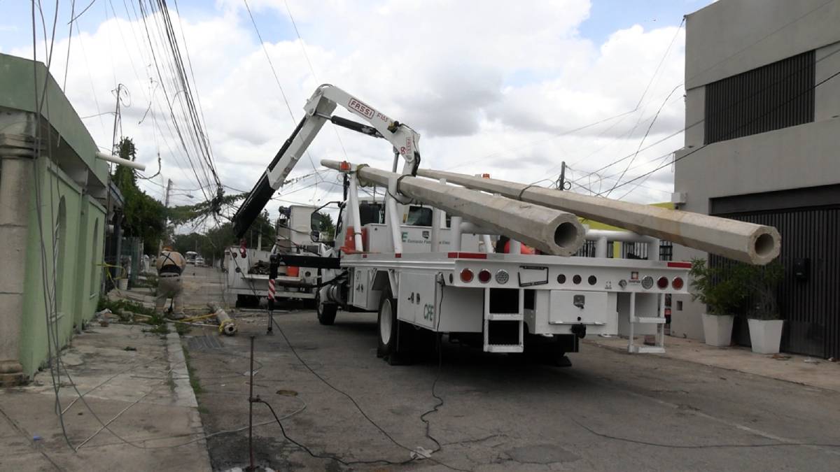 Más de medio día sin energía y fallas constantes en colonias de Mérida ...