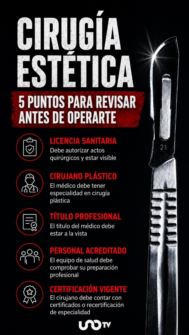 Víctimas de cirugías estéticas y sueros vitaminados: señales para ...